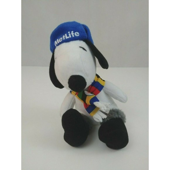 Toys | 214 Metlife Olympics Snoopy Wearing Hat Scarf Boots 6 Plush ...